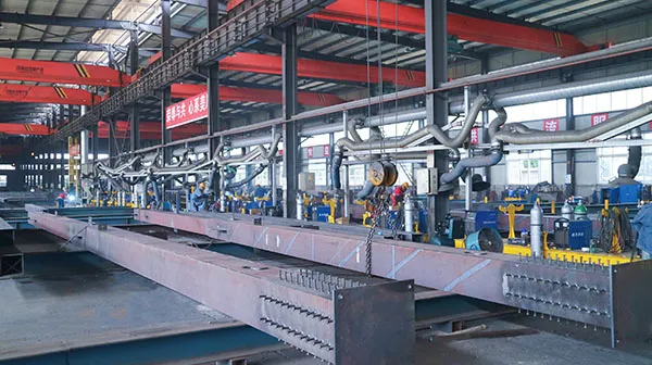 Custom Steel Structure Design, Production & Processing | Sanjian ...